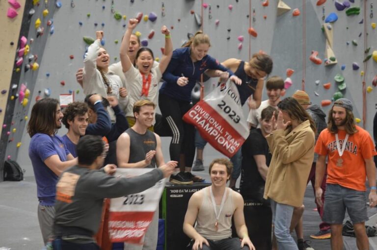 Climbing at UVA